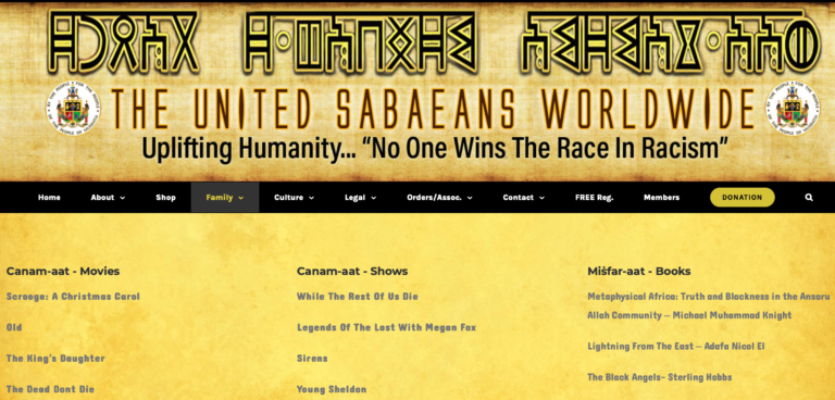 The United Sabaeans Worldwide Official Website – Wu-Sabat is our culture